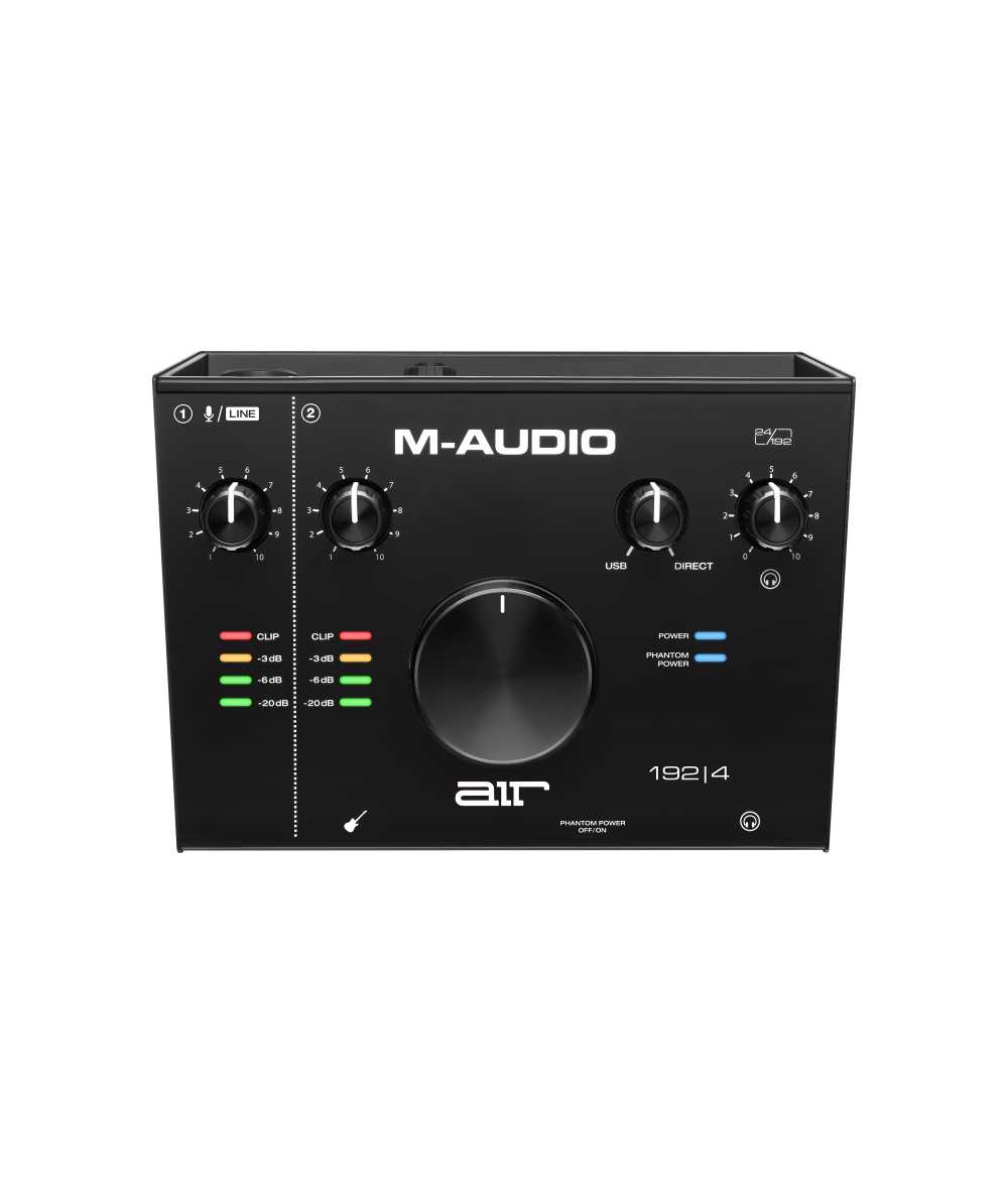 M-Audio AIR 192/4 VOCAL STUDIO PRO Interfaz De Audio